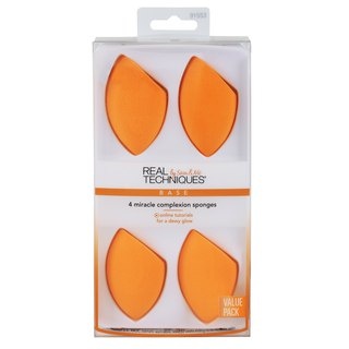 Real Techniques. Набор из 4 спонжей - 4 Miracle Complexion Sponges ...