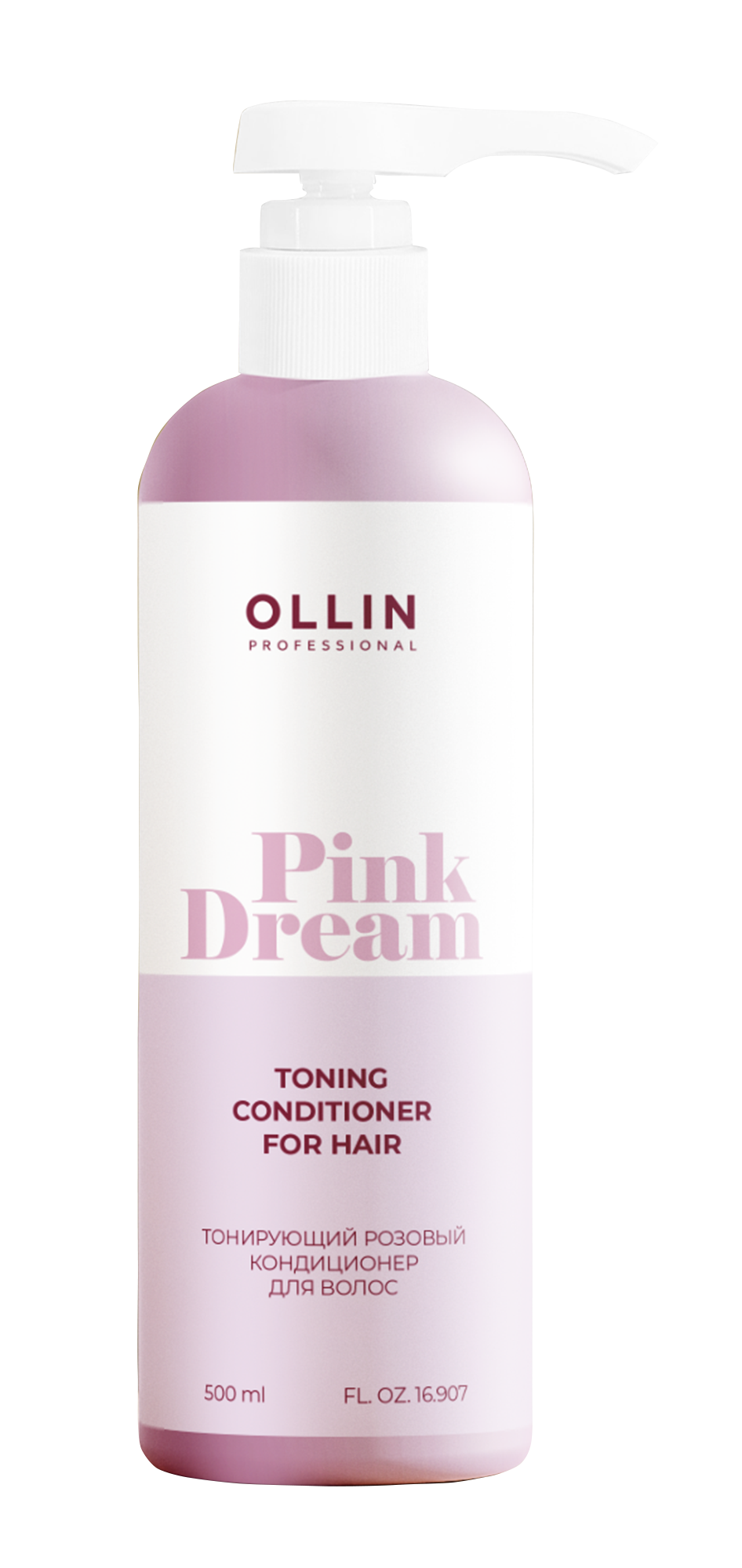 Ollin Professional. Тонирующий Розовый кондиционер для волос Pink Dream ...
