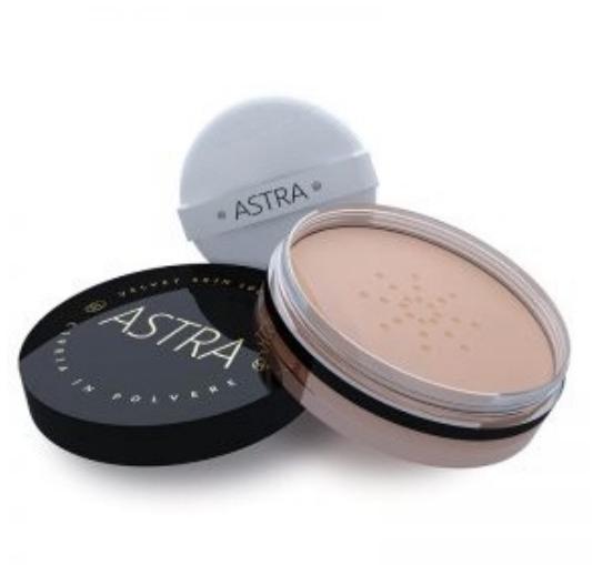 Astra Make-Up. Рассыпчатая пудра Velvet Skin Loose Powder, 02 Porselain ...