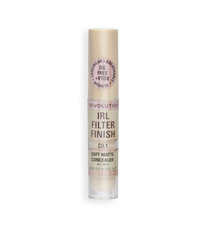Makeup Revolution. Консилер для лица IRL Filter Finish Soft Matte, C0.1 ...