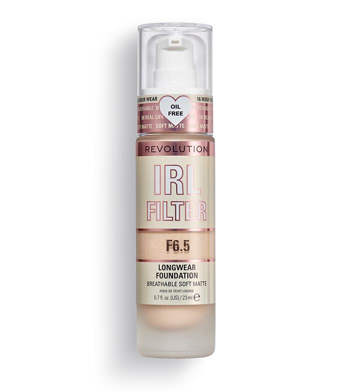 Makeup Revolution. Тональная основа IRL Filter Longwear Foundation F6.5 ...
