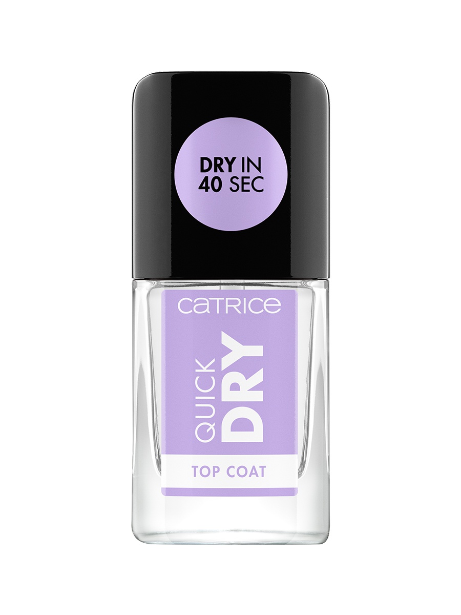 CATRICE. Сушка для ногтей и верхнее покрытие Quick Dry Top Coat, 5 мл ...
