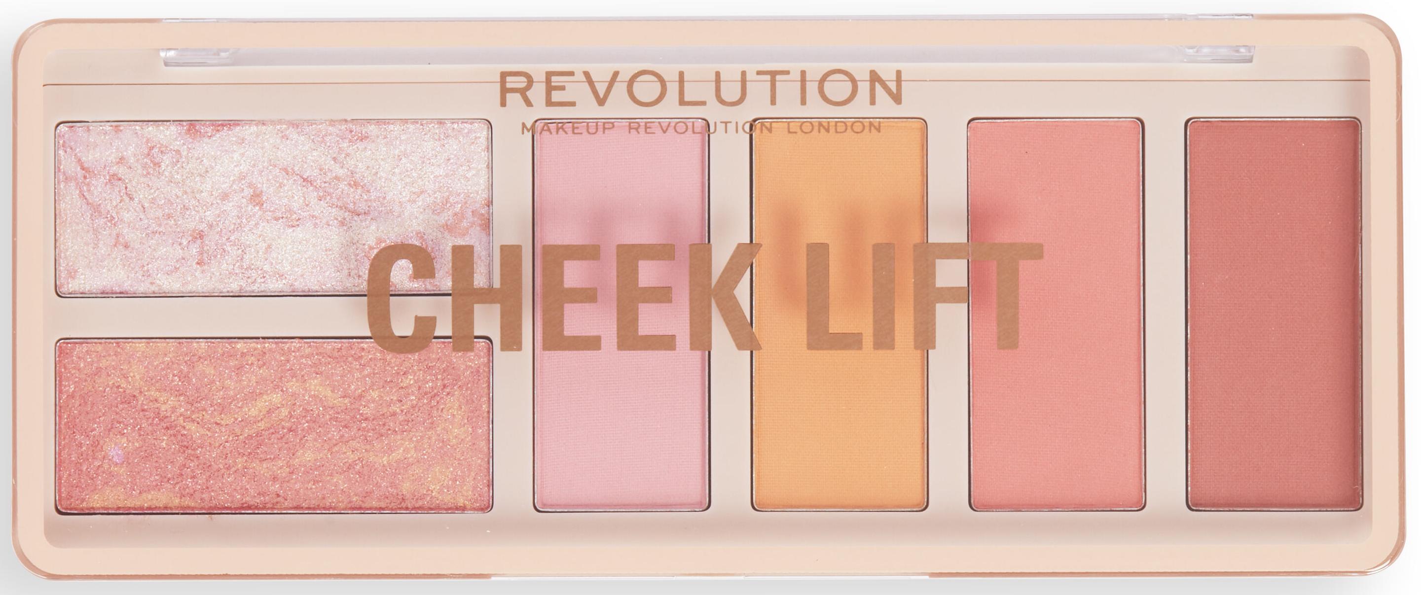Makeup Revolution. Палетка для макияжа: румяна/хайлайтеры Cheek Lift ...