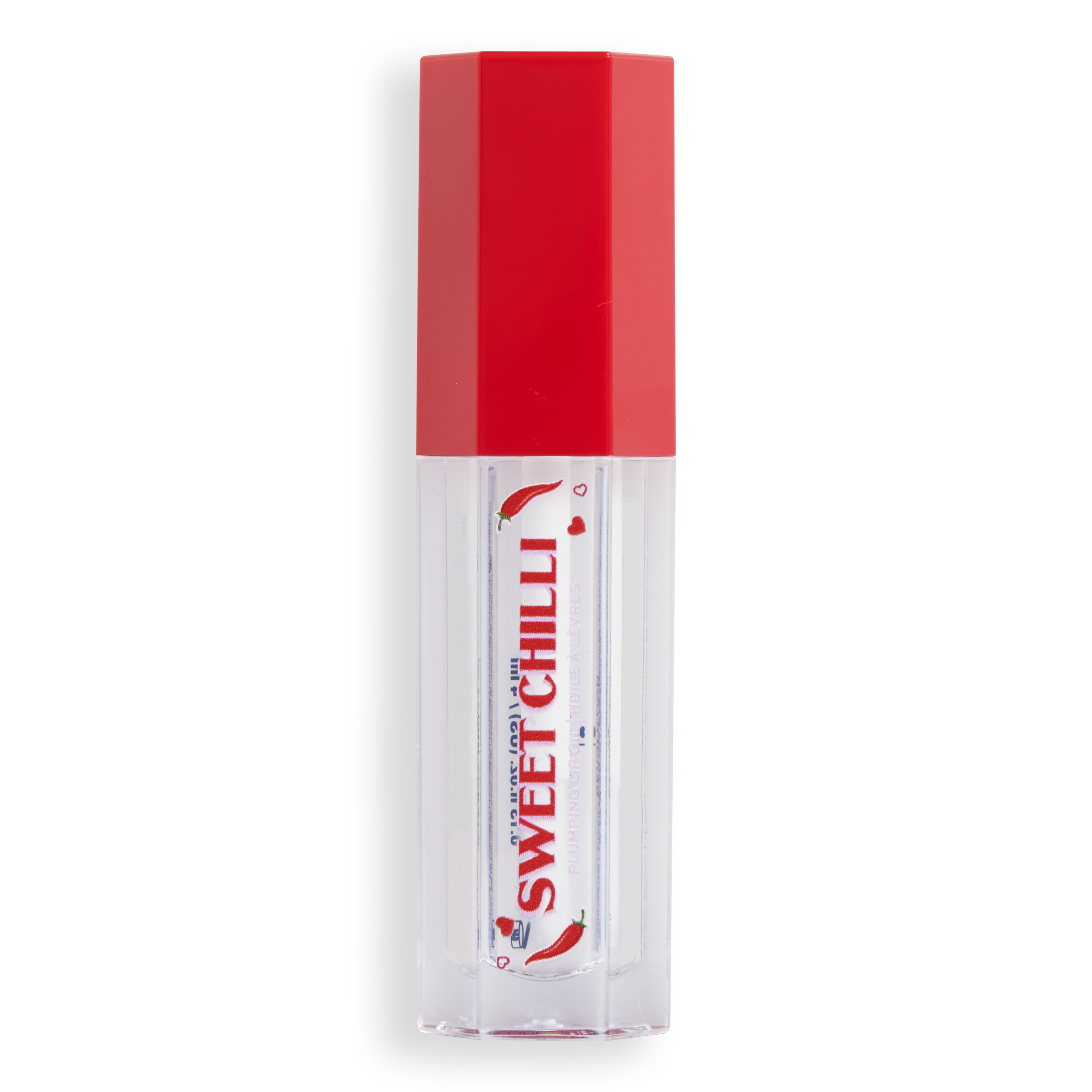 I Heart Revolution. Масло для губ Sweet Chilli Plumping Lip Oil, Clear ...