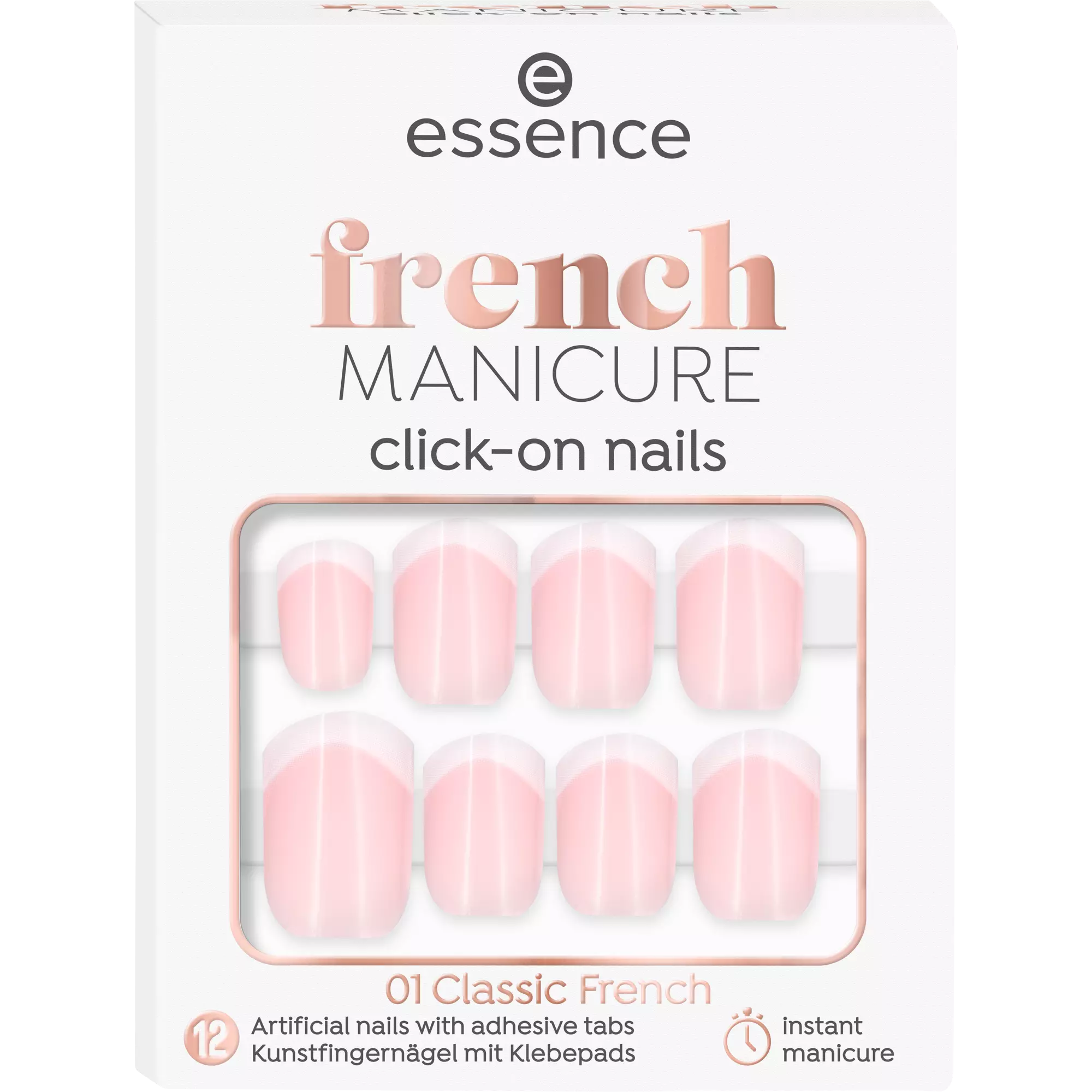 essence. Накладные ногти French Manicure click-on nails 01 купить в ...