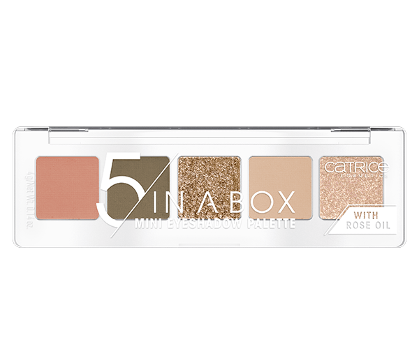 CATRICE. Тени для век 5 In a Box Mini, 070 Elegant KhakiI Look, 4 г ...