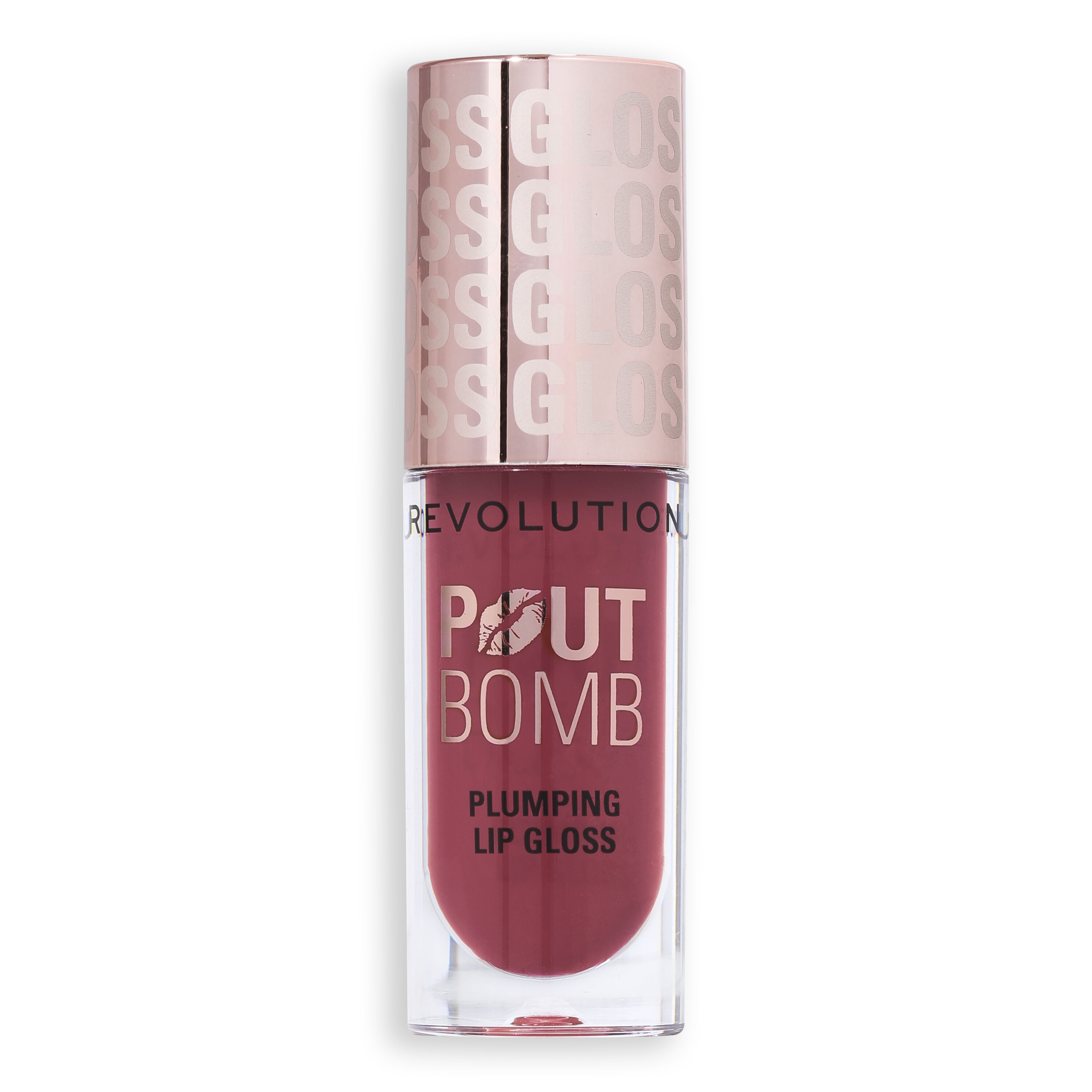 Makeup Revolution. Блеск для губ Pout Bomb Plumping Gloss, Wild Mauve ...