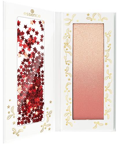 essence. Румяна и хайлайтер 2 в 1 Xmas Kisses blush & highlighter duo ...
