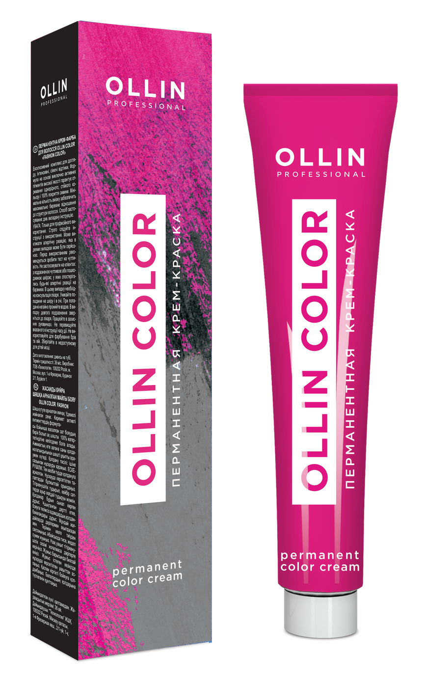 Ollin Professional. Ollin Color Перманентная крем-краска 7/5 русый ...