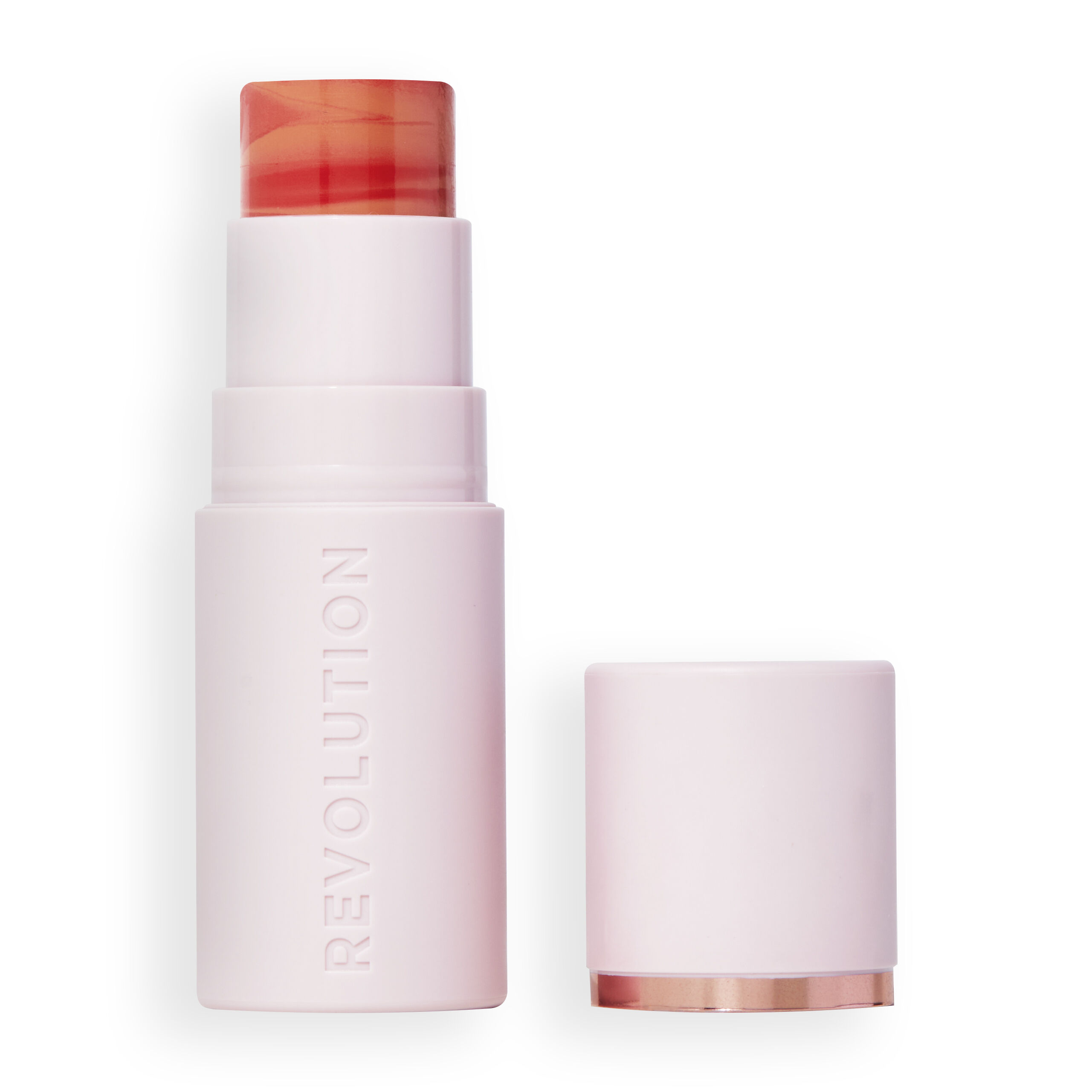 Makeup Revolution. Румяна для лица в стике Skin Silk Marble Blush Stick ...