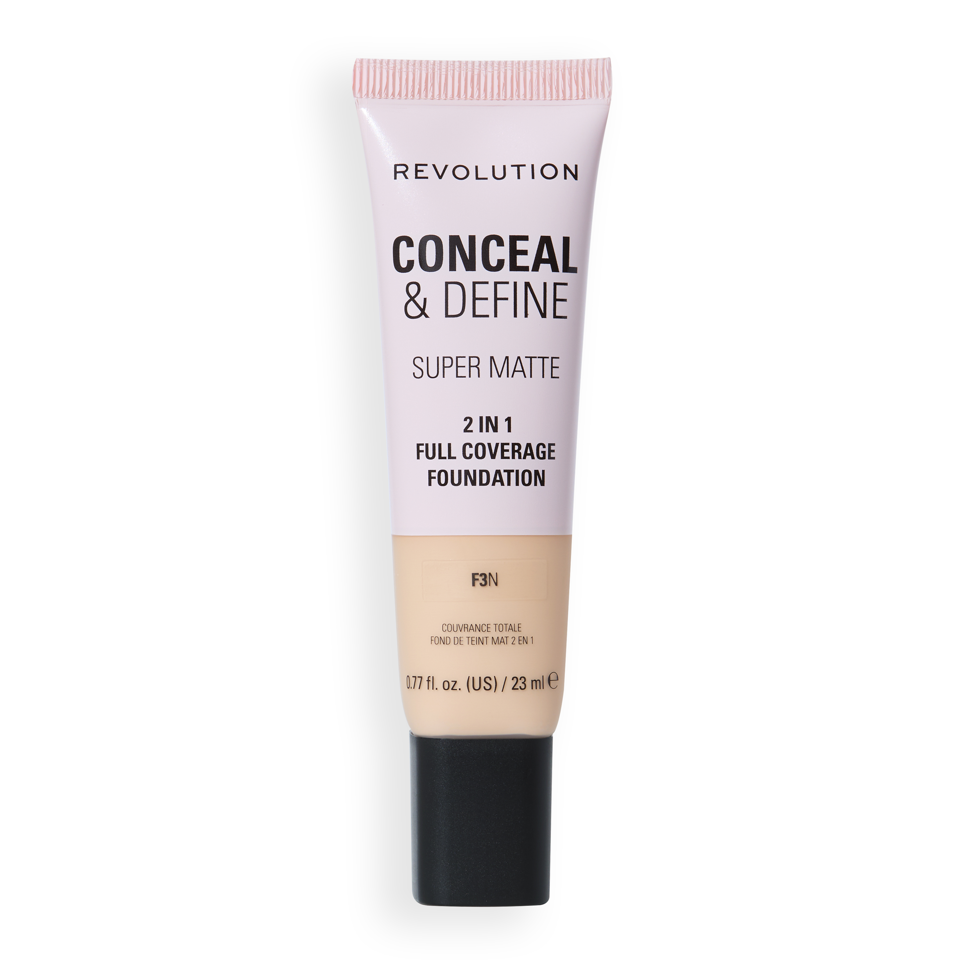 Makeup Revolution. Тональная основа Conceal & Define 2 In 1 Full ...