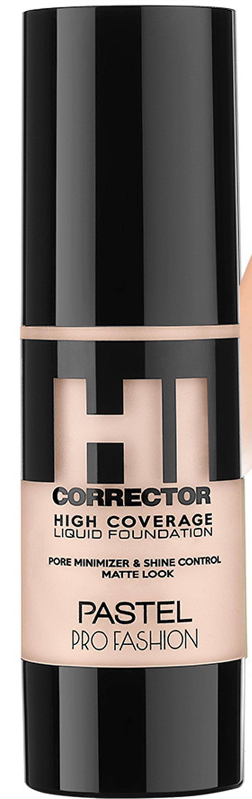 PASTEL Cosmetics. Тональная основа High Coverage Liquid Foundation, 400 ...