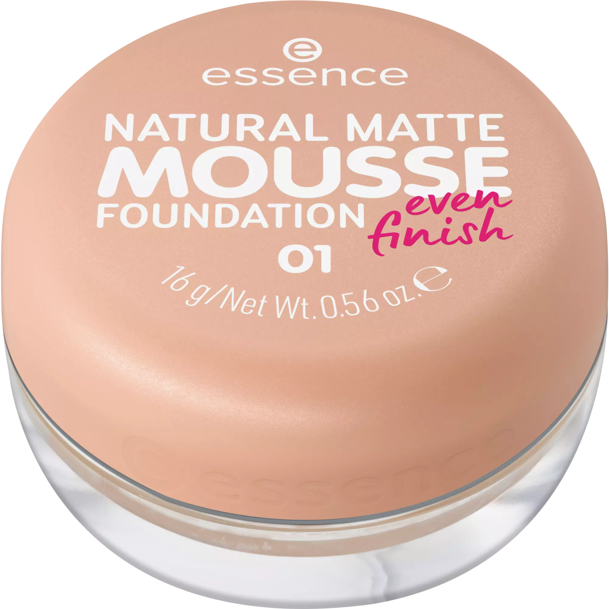 essence. Тональная основа мусс Natural Matte Mousse Foundation, 01, 16 ...