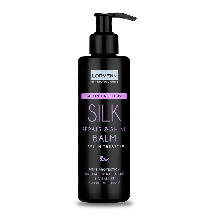 LORVENN. Бальзам с протеинами шелка блеск и восстановление Silk Repair ...